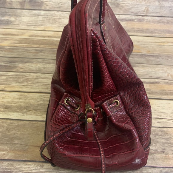a.n.a | Bags | Vintage A New Approach Shoulderbagpurse Burgandy | Poshmark